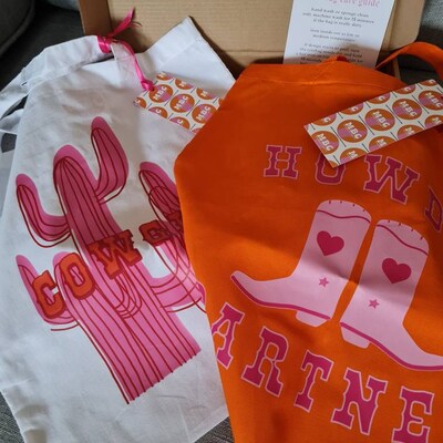 A6 Card Cowgirl Cowboy Boots Horseshoe Good Luck Western Inspired ...