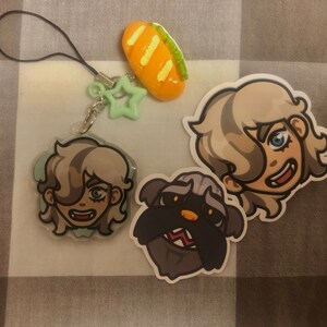 Big Man Deep Cut Splatoon 3 Phone Charm Strap Keychain - Etsy