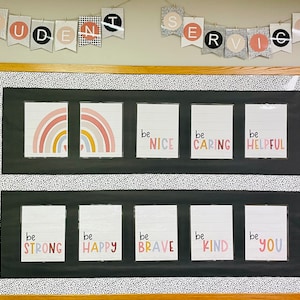 BULLETIN BOARD KIT Let's Grow Together Back to School - Etsy