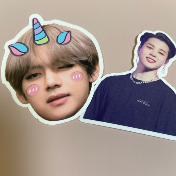 Jimin Sticker | Stickers | Bangtan Sticker | Vinyl Decal for Laptop ...