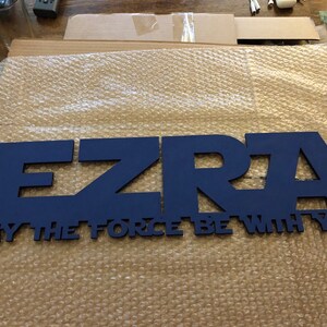 Star Wars Name Sign, Custom Star Wars Home Decor, Star Wars Party, Star ...