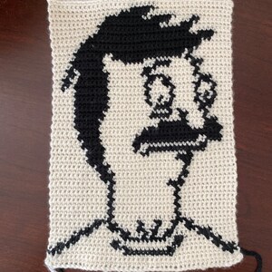 Beetlejuice Sandworm Tapestry Crochet Pattern / Wall Hanging / Home ...