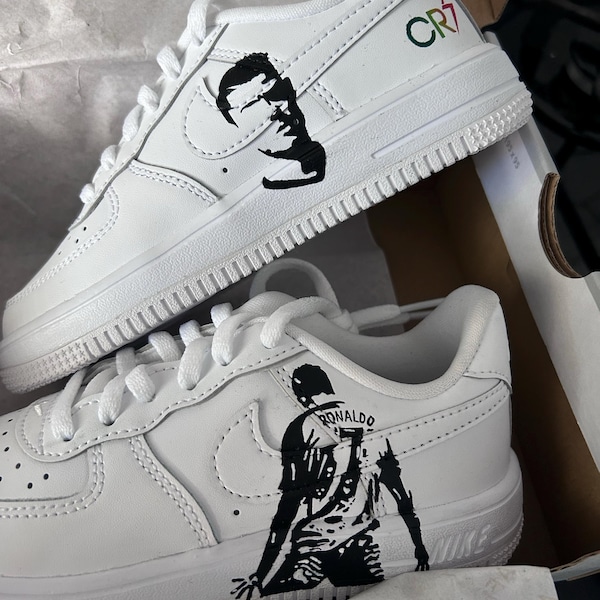 Sesame Street Elmo Cookie Monster Inspired Air Force 1 Trainers ...