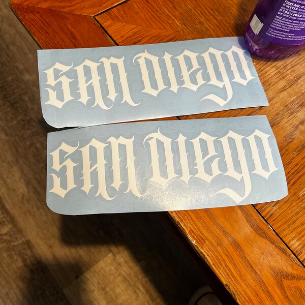 Blessed Vinyl Decal Sticker Car Truck SUV Window Bumper - Etsy