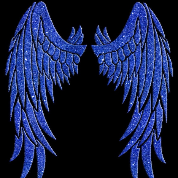 Angel Wings PNG - Glitter Angel Wings Clipart - Digital Angel Wings ...