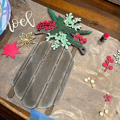 Trees With Bases for Mantle or Table Top Decor set of 5 SVG - Etsy