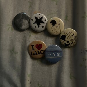 Domo Pins 4 Piece 1 Inch Button Pin Set Comes With - Etsy