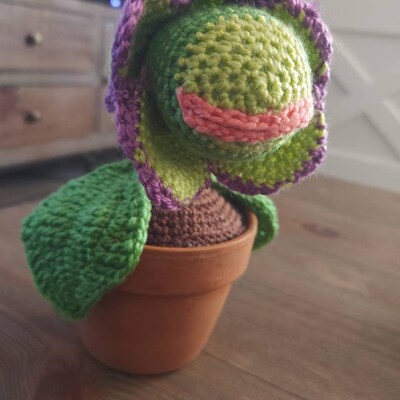 PATTERN ONLY Baby Audrey II Plant Crochet Pattern Little Shop of ...