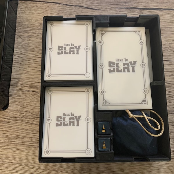 Here to Slay Insert for Sleeved & Standard Cards | for KSE (kickstarter ...