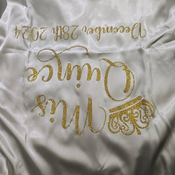 Personalized Womens Robes Add Symbols, Texts, Monograms & More Custom ...