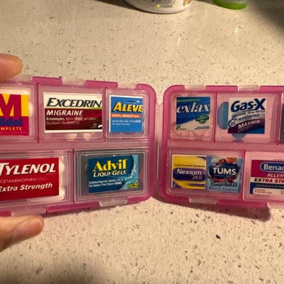 Customizable Compact Pocket Pharmacy - Etsy