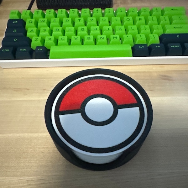 Pokeball Coaster Set - Mix & Match 4 Coasters - 3D Printed - Etsy