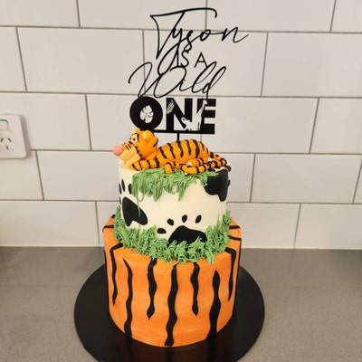 Personalised Cake Plaque Cake Topper Front of Cake Sign - Etsy