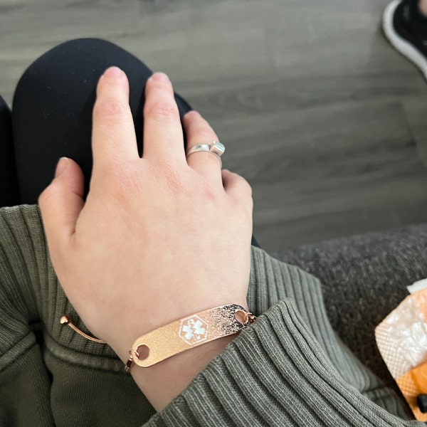 Personalized Medical Alert Bracelet for Women,women Medical Bracelet ...