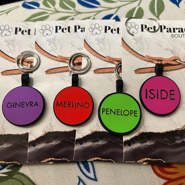 Spongebob Squarepants Collection Personalized Pet Tags, Dog Tags for ...