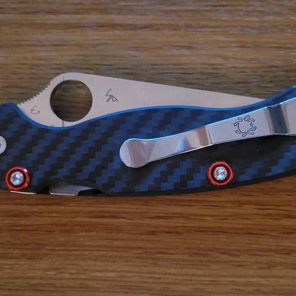 Spyderco Paramilitary 2 + Manix 2 Galaxy Rings and Screws - Etsy