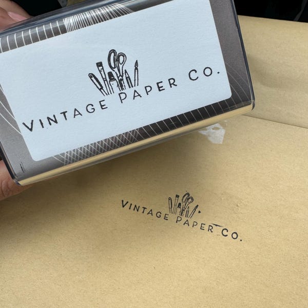 Library Book Embosser Custom Initials Monogram Ex Libris This Book ...