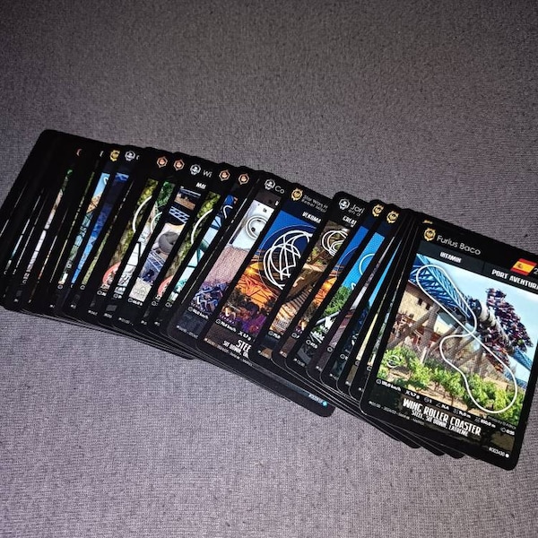 Taron - Phantasialand | Intamin: Rollercoaster Layout Popup Card - Etsy