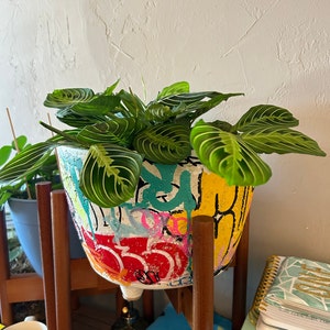 Custom Art / Concrete Planter / Unique Planter / Large Planter - Etsy