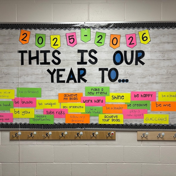 Smiley Face Bulletin Board or Door Kit With Y2K Retro Groovy Letters ...