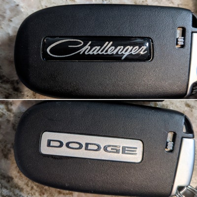 Challenger Key Fob Badges set of 2 - Etsy