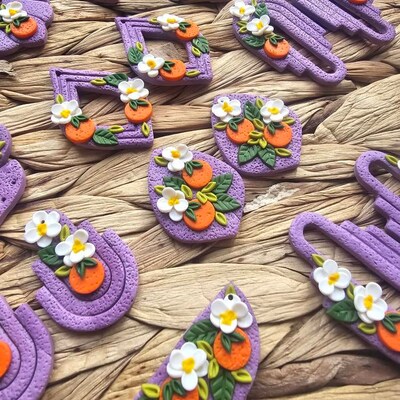 Orchid Flower 3 Part Clay Cutter / Polymer Clay Tools / Jewellery Tools ...