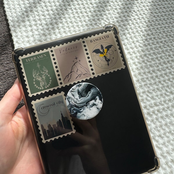 SJM Cities Stamp Sticker Pack VINYL STICKER Velaris City of Starlight ...