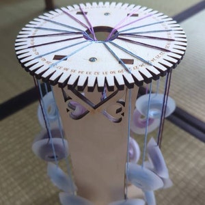 32 Round Kit Kumihimo Stand Holder Table Slot Disc Braiding Loom ...
