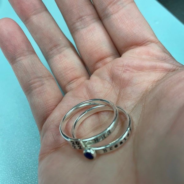 Personalized Class Ring, High Shool Ring, Class Year Ring, Graduation ...