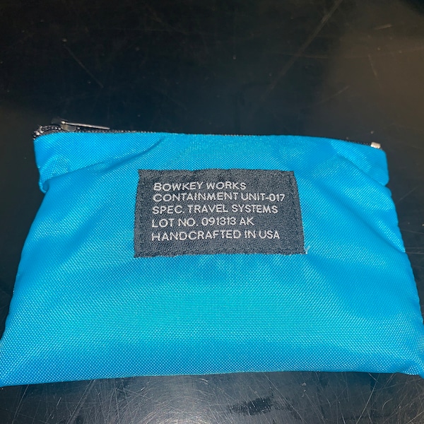 Mini Pouch in Water Resistant Nylon. Small Zip Wallet, Coin Pouch ...