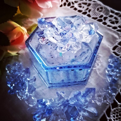 Crystal Sea Turtle Resin Mold Extra Large Geode Silicone Create Custom ...