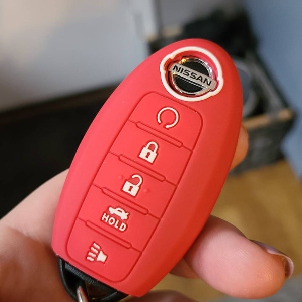 Keyless Entry Key Fob Rubber Cover for Nissan Remote Kicks Murano Titan ...
