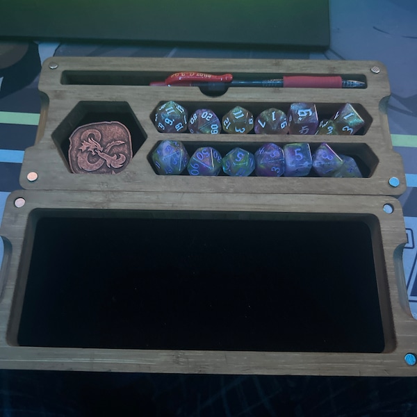 Dungeons Box™ D&D Dice Box • USA Made • Hero Dice Vault Handmade RPG ...