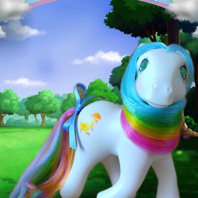 My Little Pony Vintage G1 Lemon Drop show Stable Ponies - Etsy