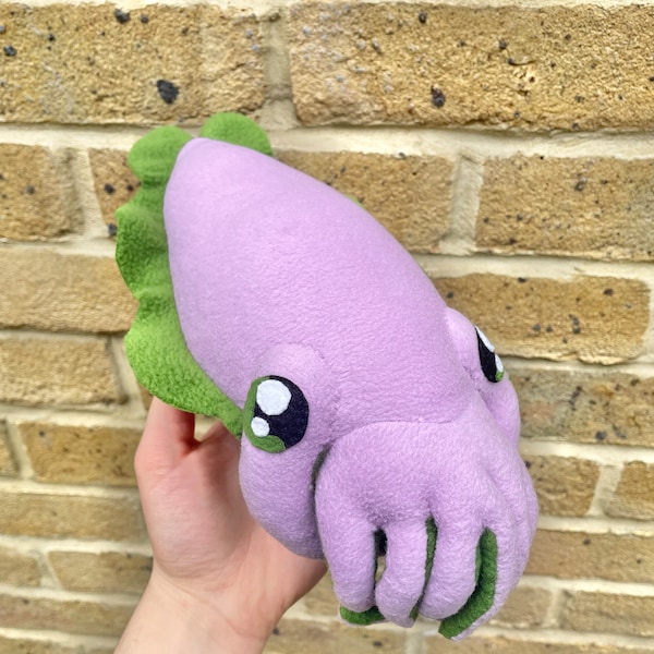 Cuttlefish Plush Sewing Pattern PDF Download With Tutorial - Etsy
