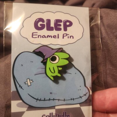 Smiling Friends Glep Hard Enamel Pin 1in. - Etsy