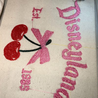 Sadness Character Embroidery Designs,emotion Character Embroidery ...