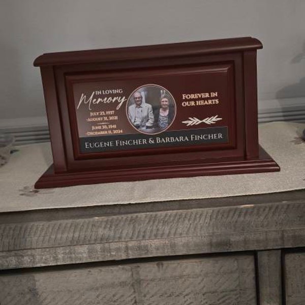 Basic Fundamentals Personalized Memorial Picture Frame, Custom Glass ...