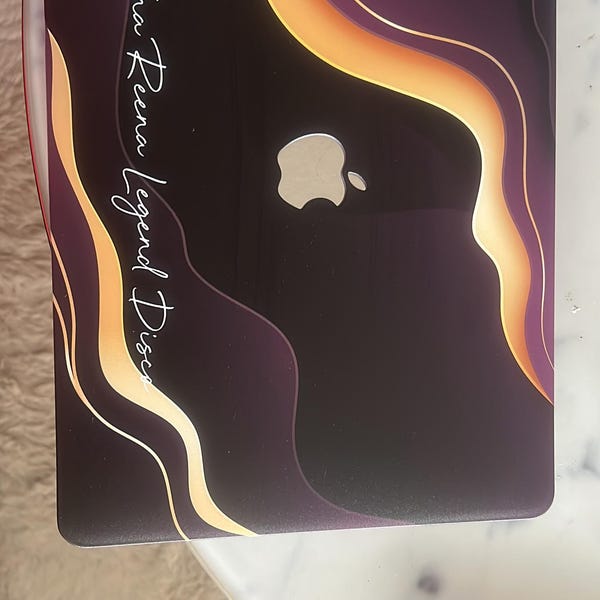 Purple Butterfly Line Shell Hard Case Cover for MacBook Air 13 MacBook ...