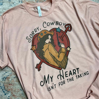 Sorry Cowboy Heart Valentines Cowgirl Western Instant Digital Download ...