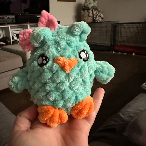 Screech the No Sew Pocket Owl Pattern! - Etsy