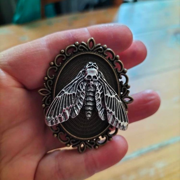 Death's Head Hawk Moth Knob,moth Knob,cabinet Handles,cabinet Knobs ...