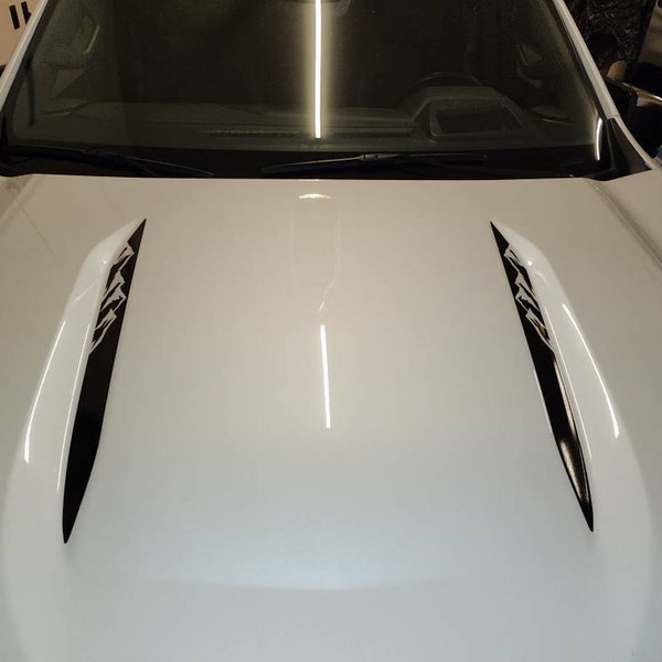2007-2018 Chevy Silverado 1500 Emblem Overlay Decal Letters BLACK Set ...