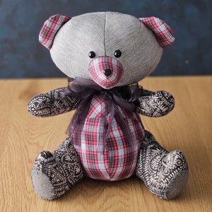 Adorable Teddy Bear DIY Pattern digital File and Online Tutorial - Etsy