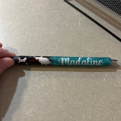 Nurse Syringe Pen Nurse Life Personalized Epoxy Glitter Black - Etsy