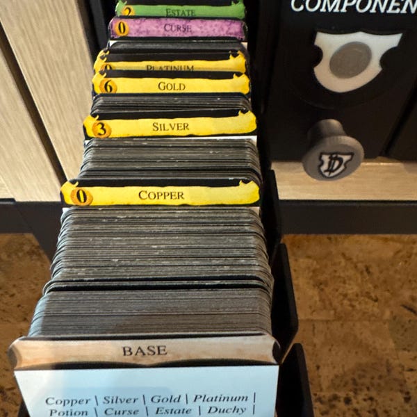 Dominion Card Game - INSERT for Dominion Case - Completely ASSEMBLED ...