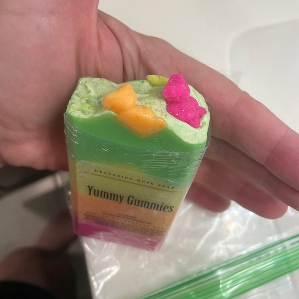 Yummy Gummies | Artisan Soap Bar | Gummy Bear Scented! | Luxury Butters ...