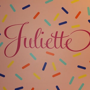 Sprinkle Wall Decals Gold Sprinkle Stickers Silver Sprinkles Rose Gold ...