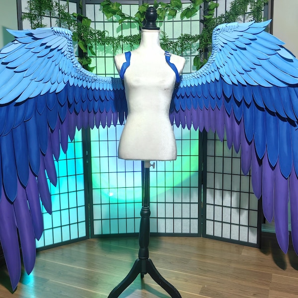 DIY & Blueprints Small and Medium Wings PATTERNS and TUTORIAL Cosplay ...