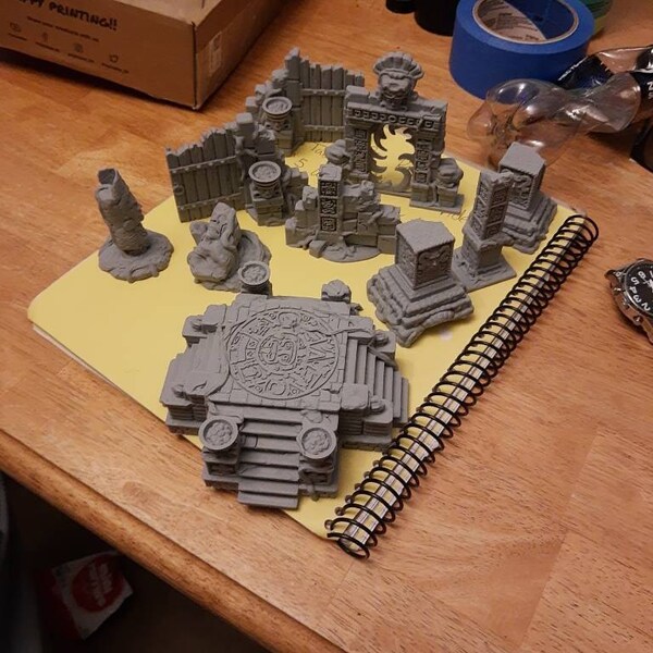 Openforge/openlock Dungeon Stone Basic Set - Etsy